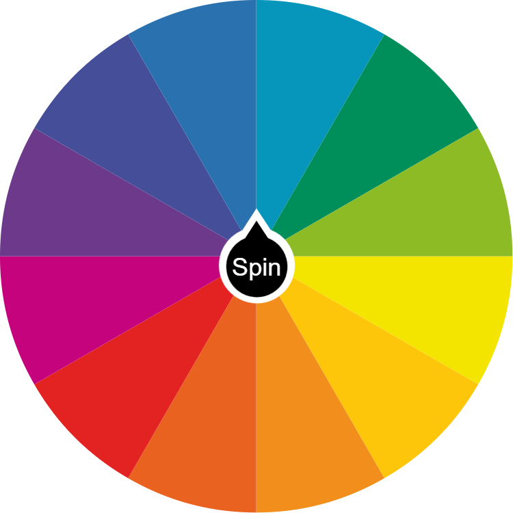 Eye Color Wheel Wheel | SpinDecisions