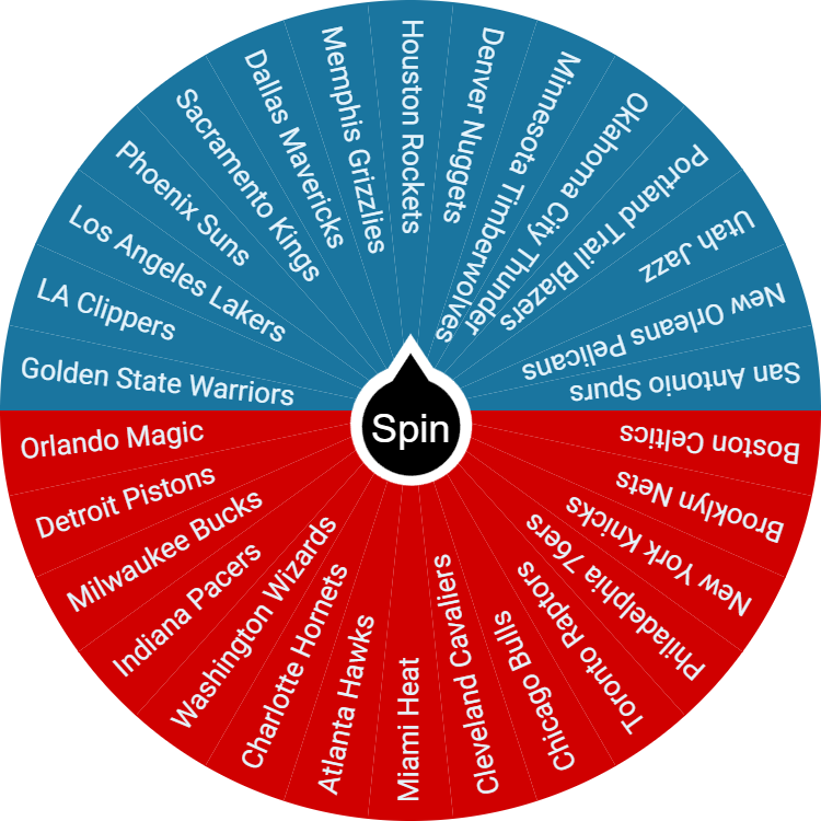 Random NBA Teams Generator Wheel | SpinDecisions
